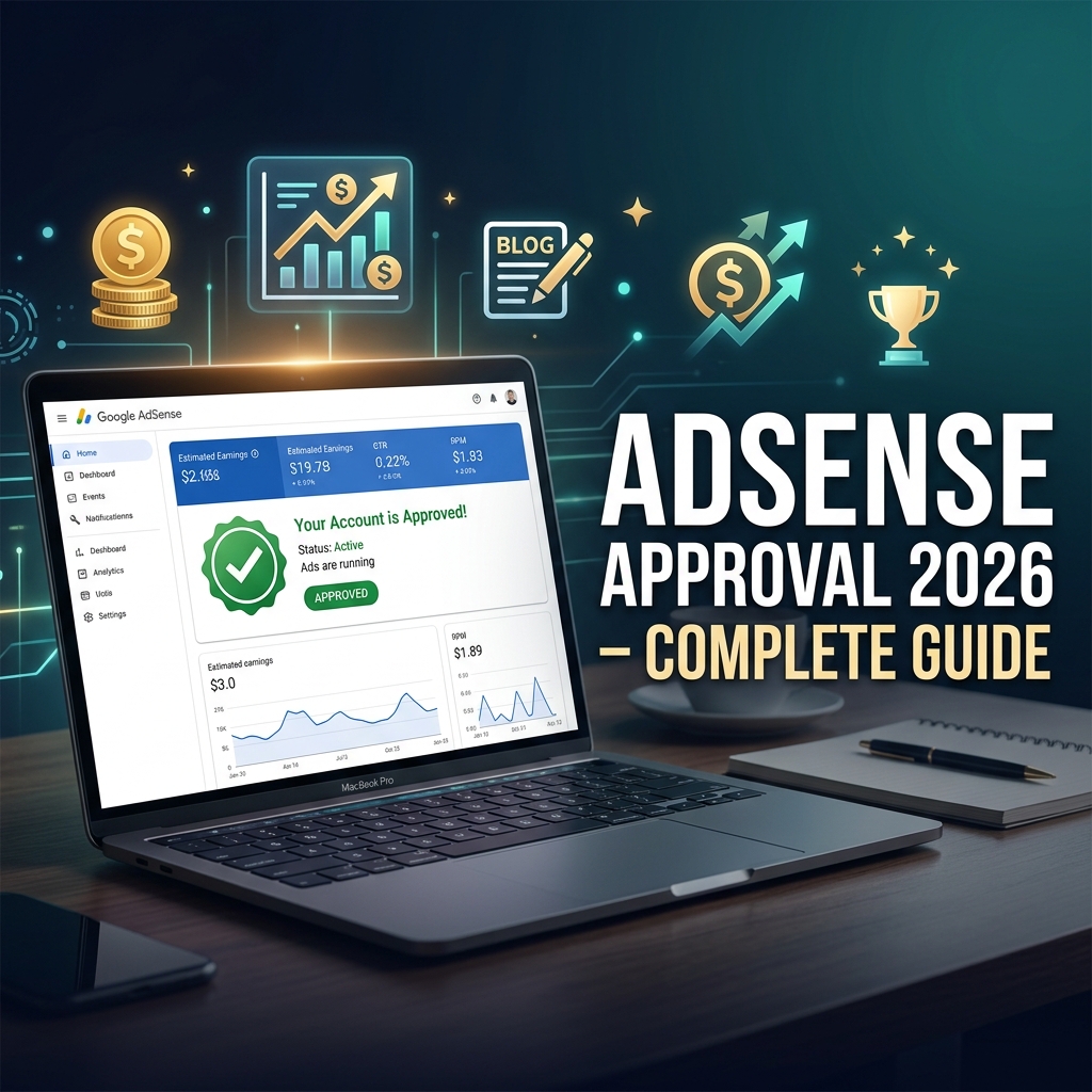 How I Got Google AdSense Approval in 2026 (Complete Beginner-Friendly ...